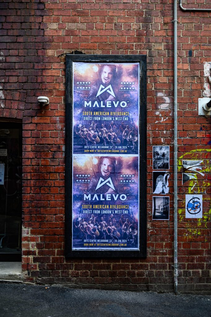 Rock Posters Street Poster Advertising